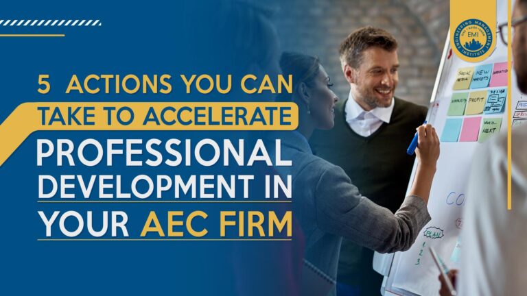 Five Actions You Can Take to Accelerate Professional Development in ...